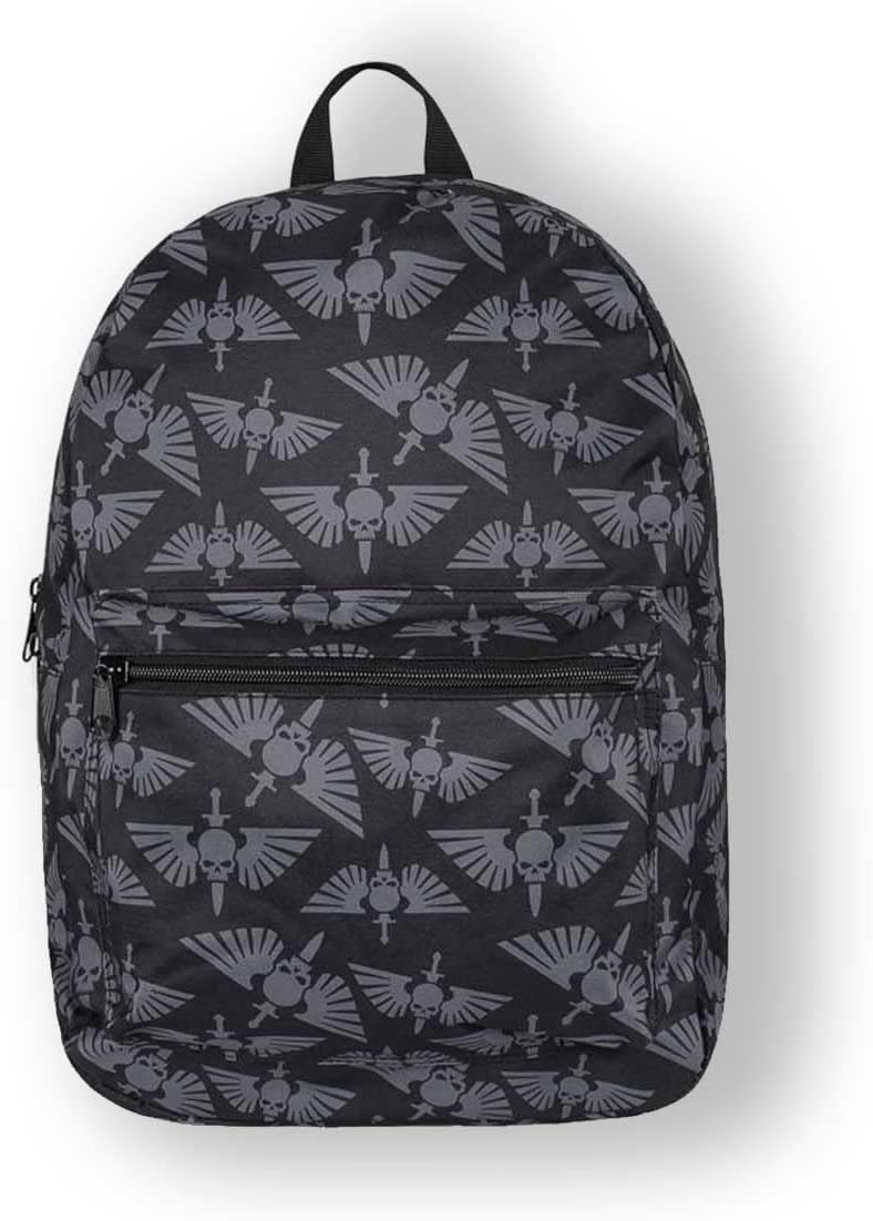 Bioworld Warhammer 40,000 Space Marines Logo Backpack, fits A4 with ...