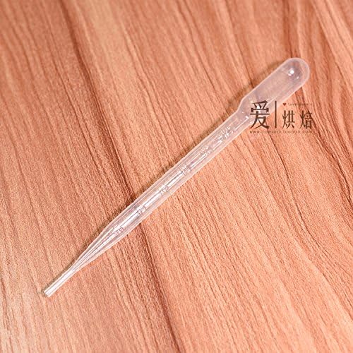 Amazon.com: 3ml Straw Icing Sugar Tools For Plastic Graduated Pipette ...