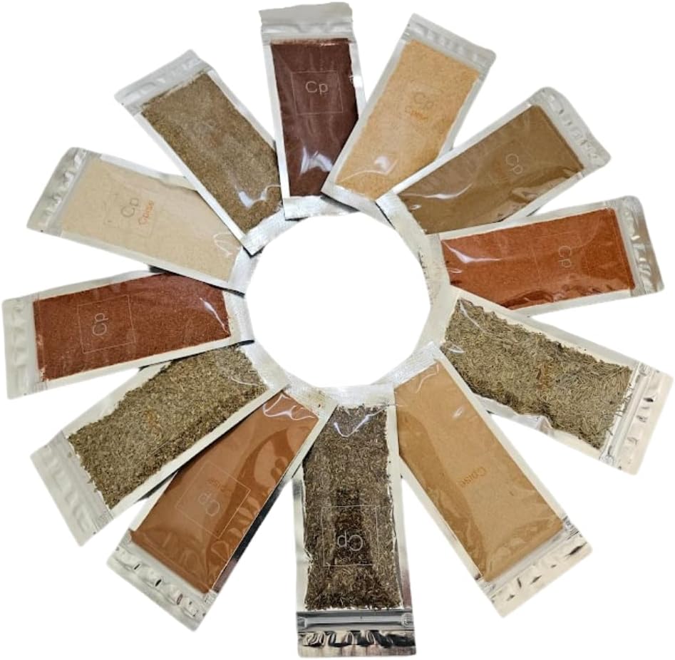 Amazon.com : Organic Spice and Seasoning Basic Starter Set includes 12 ...