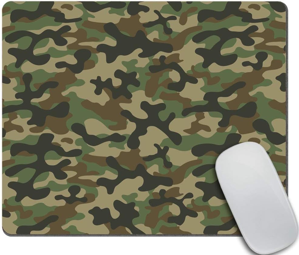 Amazon.com : Amcove Texture Military Camouflage Mouse pad, Army Green ...