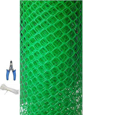 Your's Shopekart PVC Coated Garden Fencing Net (6.5/20 Feet) UV ...
