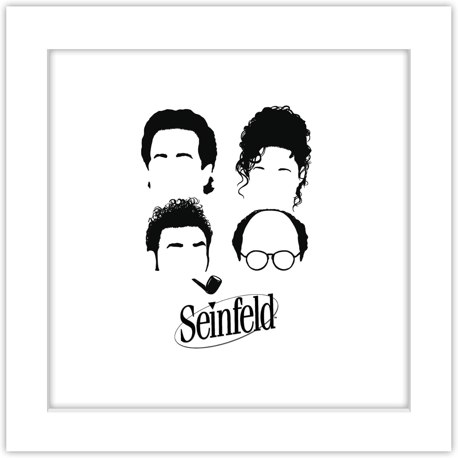 Amazon.com: Trends International Gallery Pops Seinfeld - Silhouettes ...