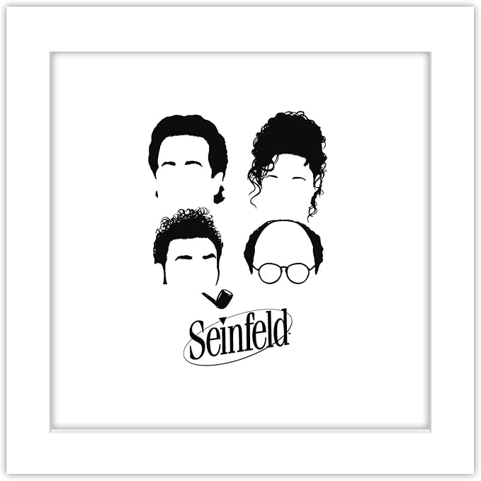 Amazon.com: Trends International Gallery Pops Seinfeld - Silhouettes ...