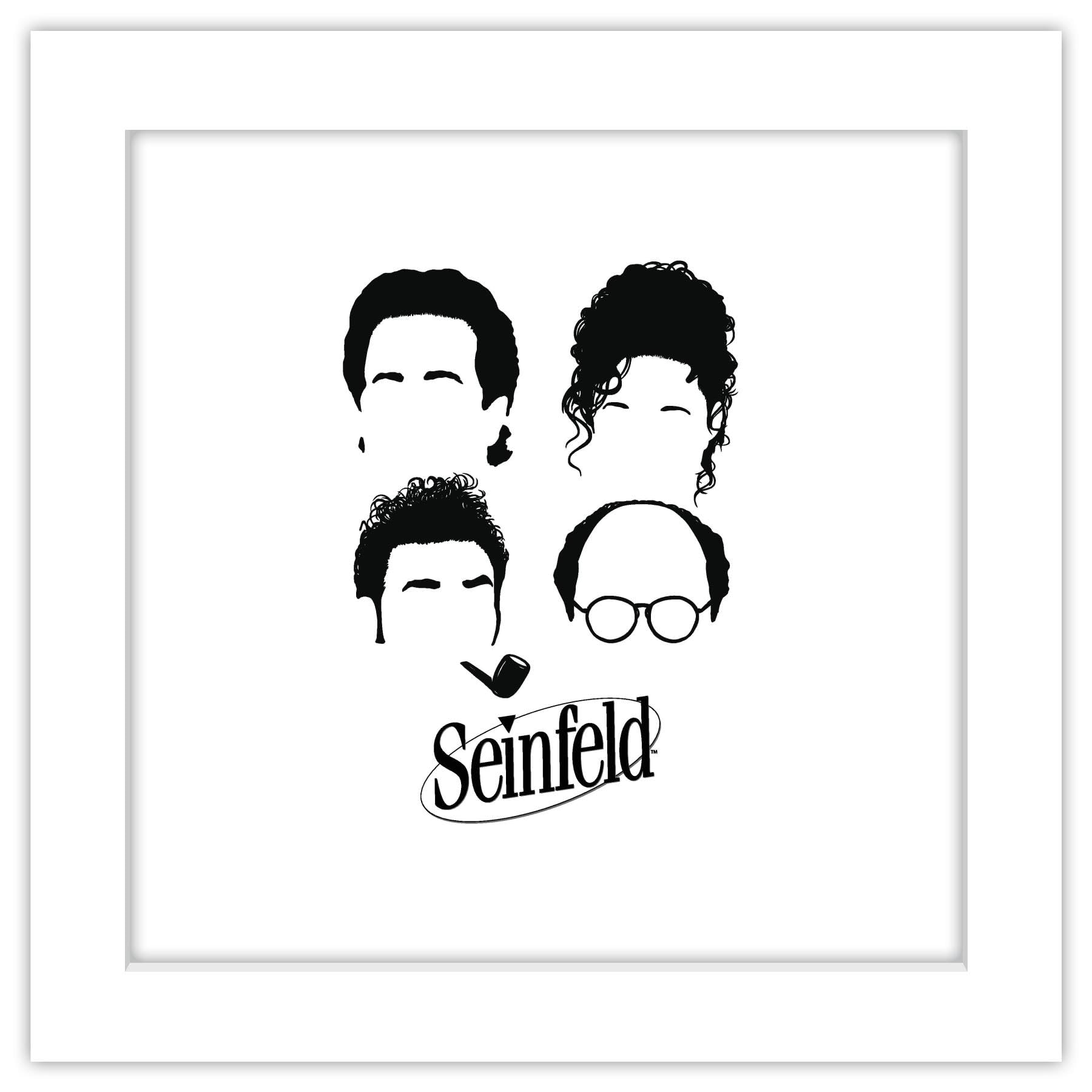 Amazon.com: Trends International Gallery Pops Seinfeld - Silhouettes ...