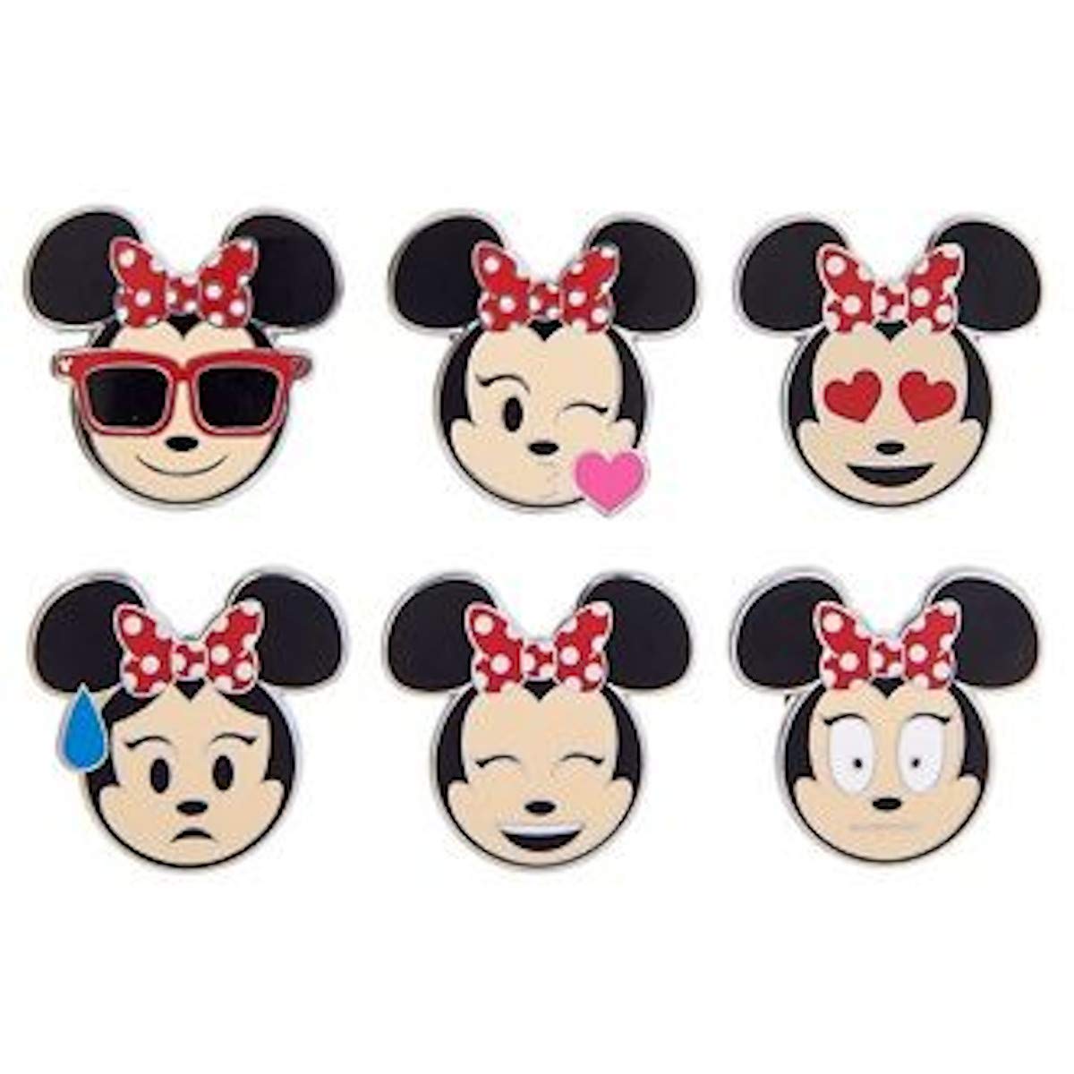 Amazon.com: by Disney Emoji Blitz Minnie Booster Set 6 : Toys & Games