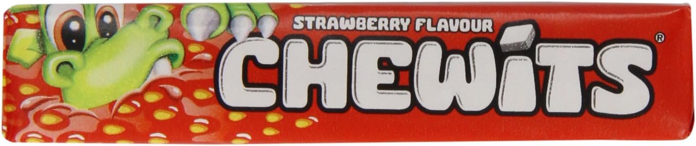 Chewits Strawberry Flavour Sweets 30 g (Pack of 40) : Amazon.co.uk: Grocery