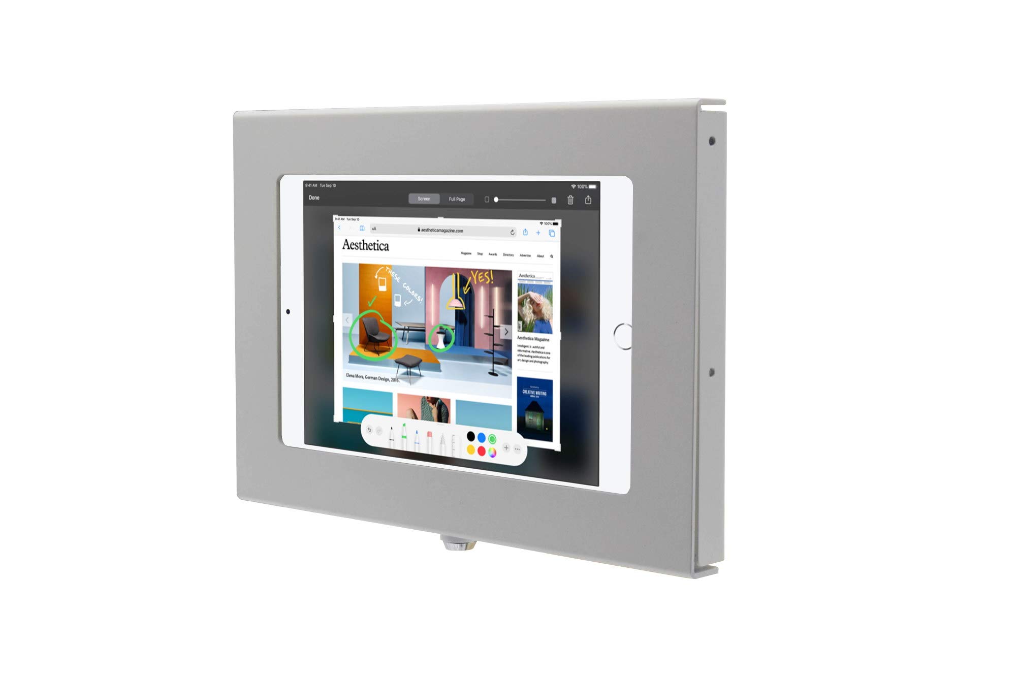 Snapklik.com : TABcare Locking Anti-Theft Metal Case For Samsung Galaxy ...