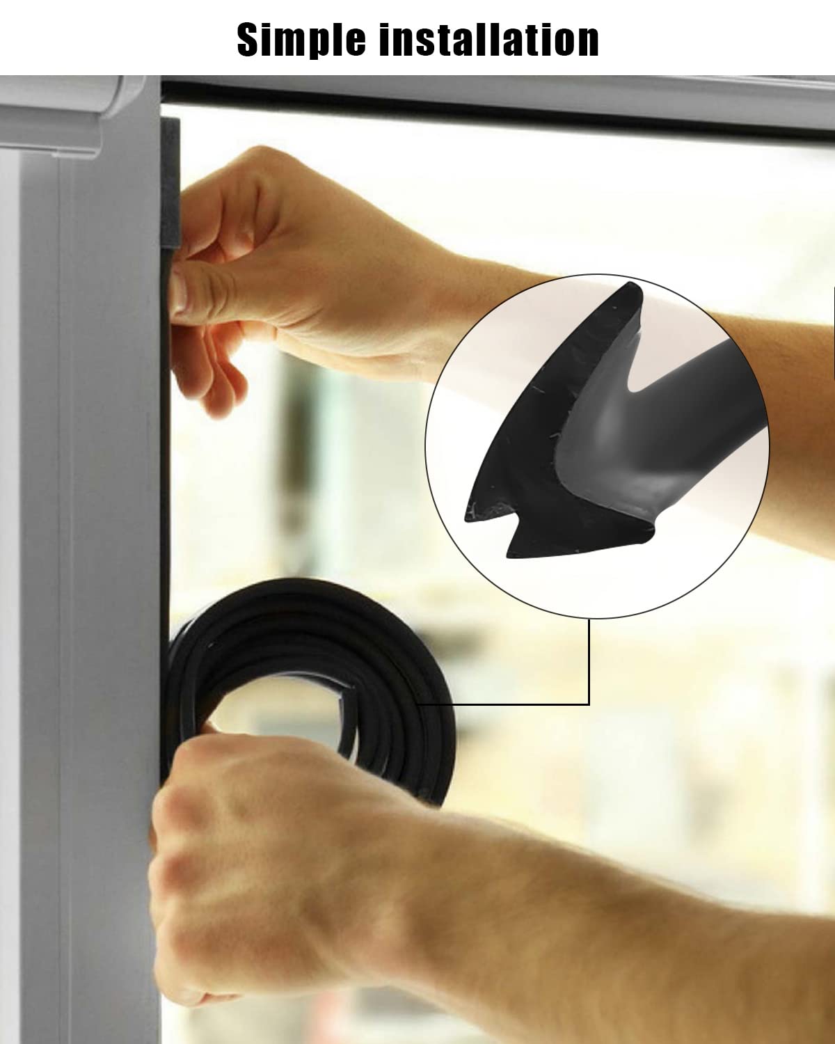 Snapklik.com : TIKSCIECNE RV Window Rubber Seal Strip 1/2 X 1/4 Fit For ...