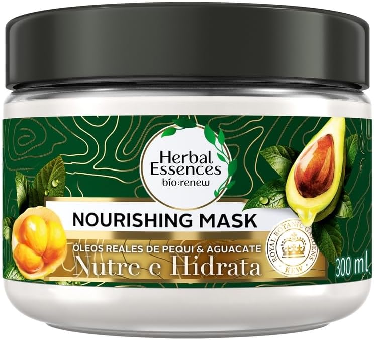 HERBAL ESSENCES Bio:Renew, Mascarilla Nutrición Intensiva para cabello ...