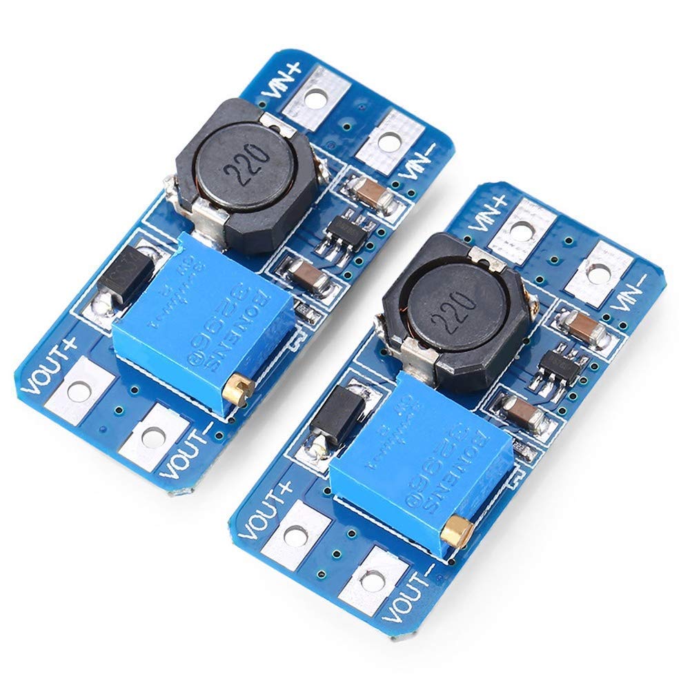 MT3608/MT 3608 DC TO DC Step Up Module Kit/board/PCB, DIY Mini Voltage ...