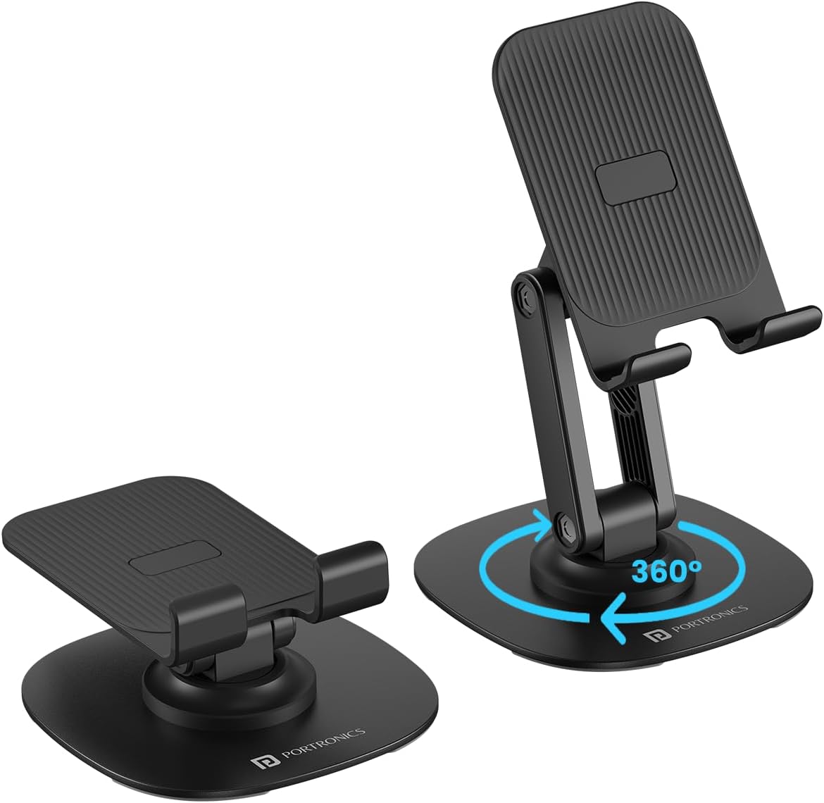 Portronics Mobot III 360° Rotatable & Foldable Mobile Phone Holder With ...