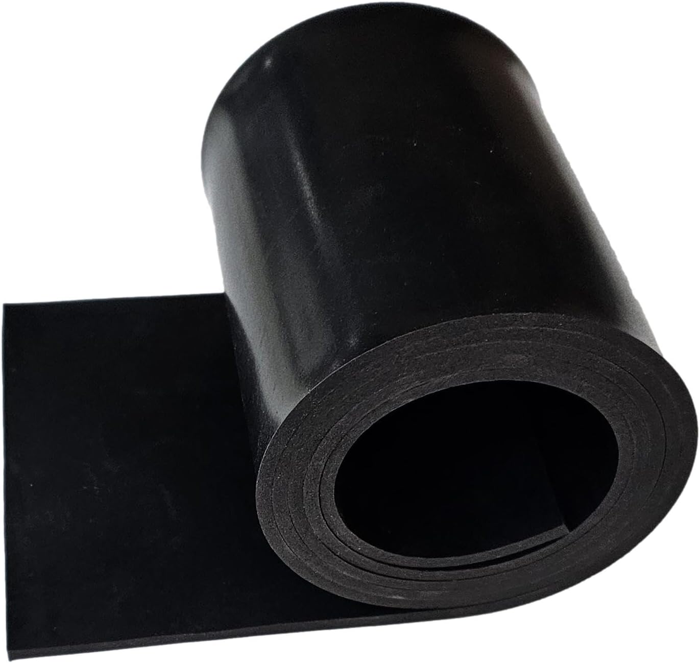 Solid Black Neoprene Rubber Strip 1mm Thick - Various Lengths & Widths ...