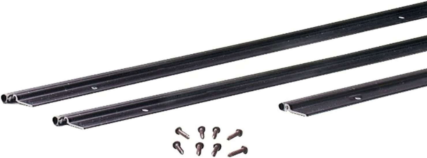 Pemko - 303DV3684 Door Jamb Weatherstrip Kit with Screws, Dark Bronze ...