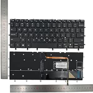 Laptop Replacement US Layout with Backlit Keyboard for DELL XPS 13 9343 9350 9360 Inspiron 15 ...