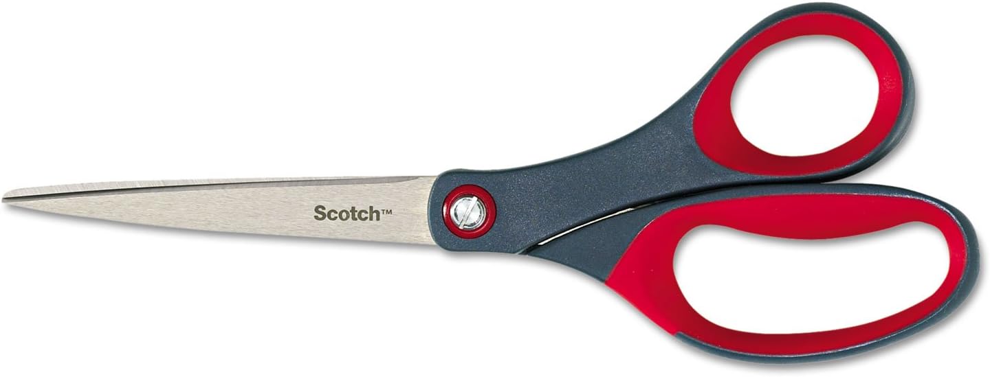 Amazon.com: Scotch 1448 Precision Scissors, Pointed, 8-Inch Length, 3 1 ...
