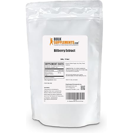 Amazon.com: NordicNordic Bilberry Powder, Powerful Antioxidant ...