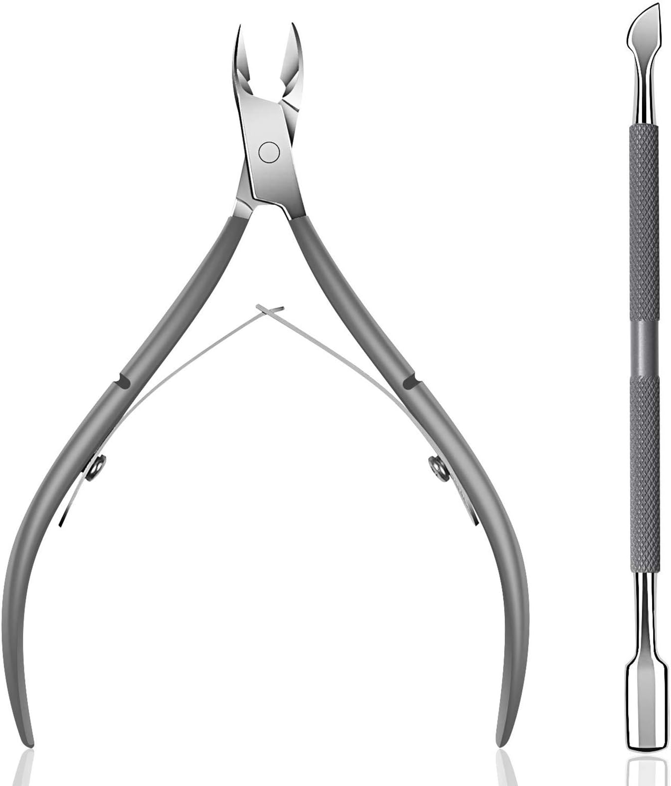 Amazon.com: Cuticle Trimmer with Cuticle Pusher - Ejiubas Cuticle ...