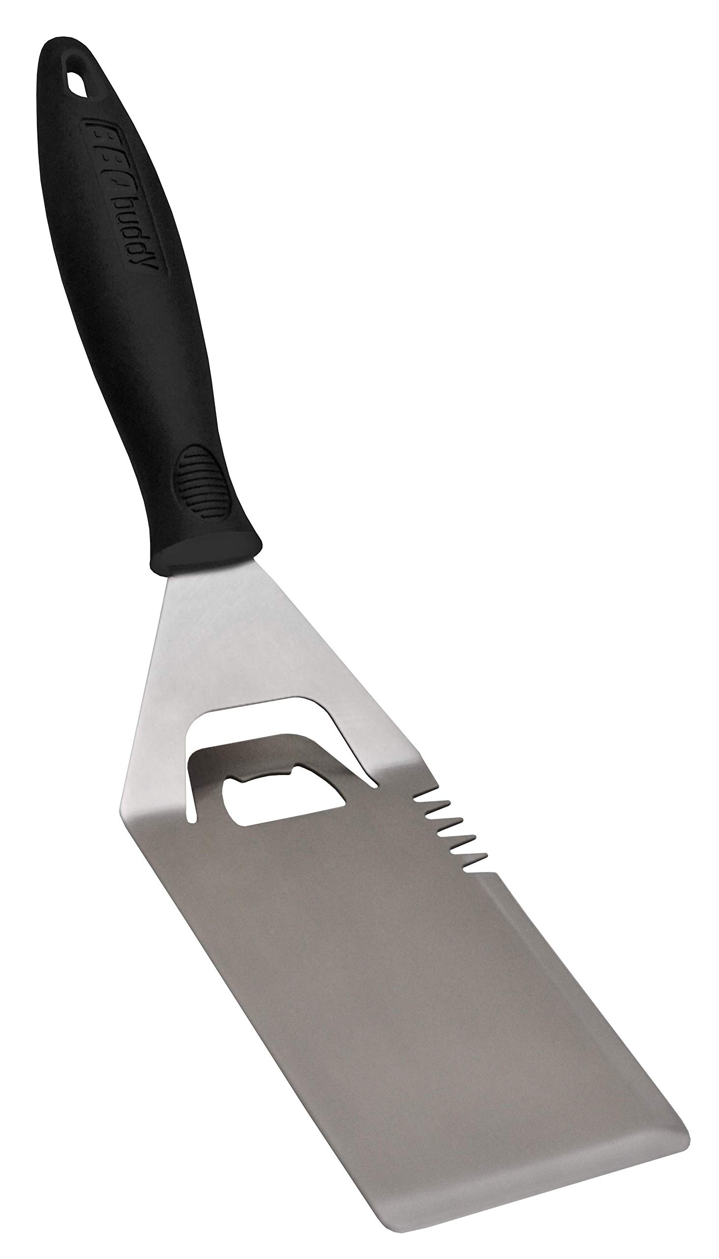 BBQ Buddy Grill Spatula - Stainless Steel Metal Spatula- Heavy Duty ...
