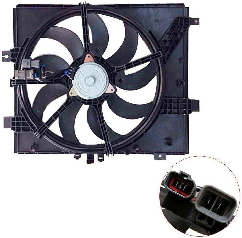 Amazon.com: Radiator Cooling Fan Assembly 214813AB3A Fit for Nissan ...