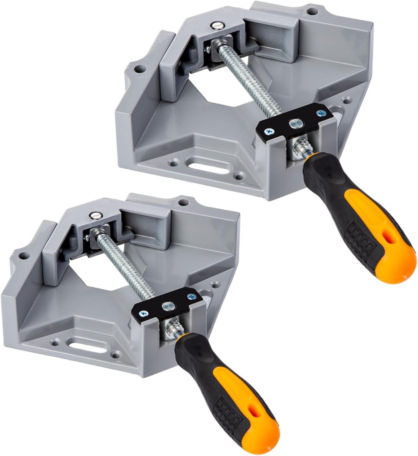 MaxxGeek 2pcs Right Angle Woodworking Clamp, With Adjustable Aluminum ...