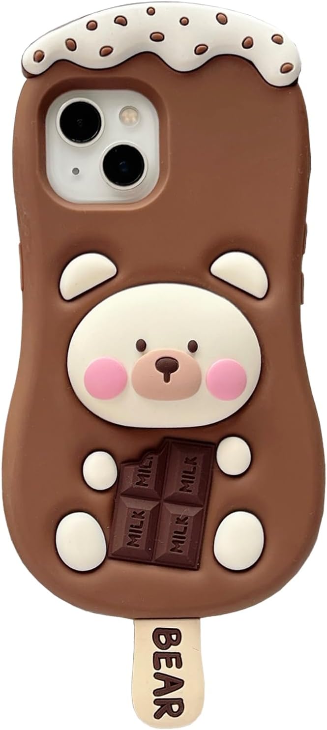 QoKcoahn Schutzhülle kompatibel mit iPhone 16 Pro Max, niedlicher 3D ...