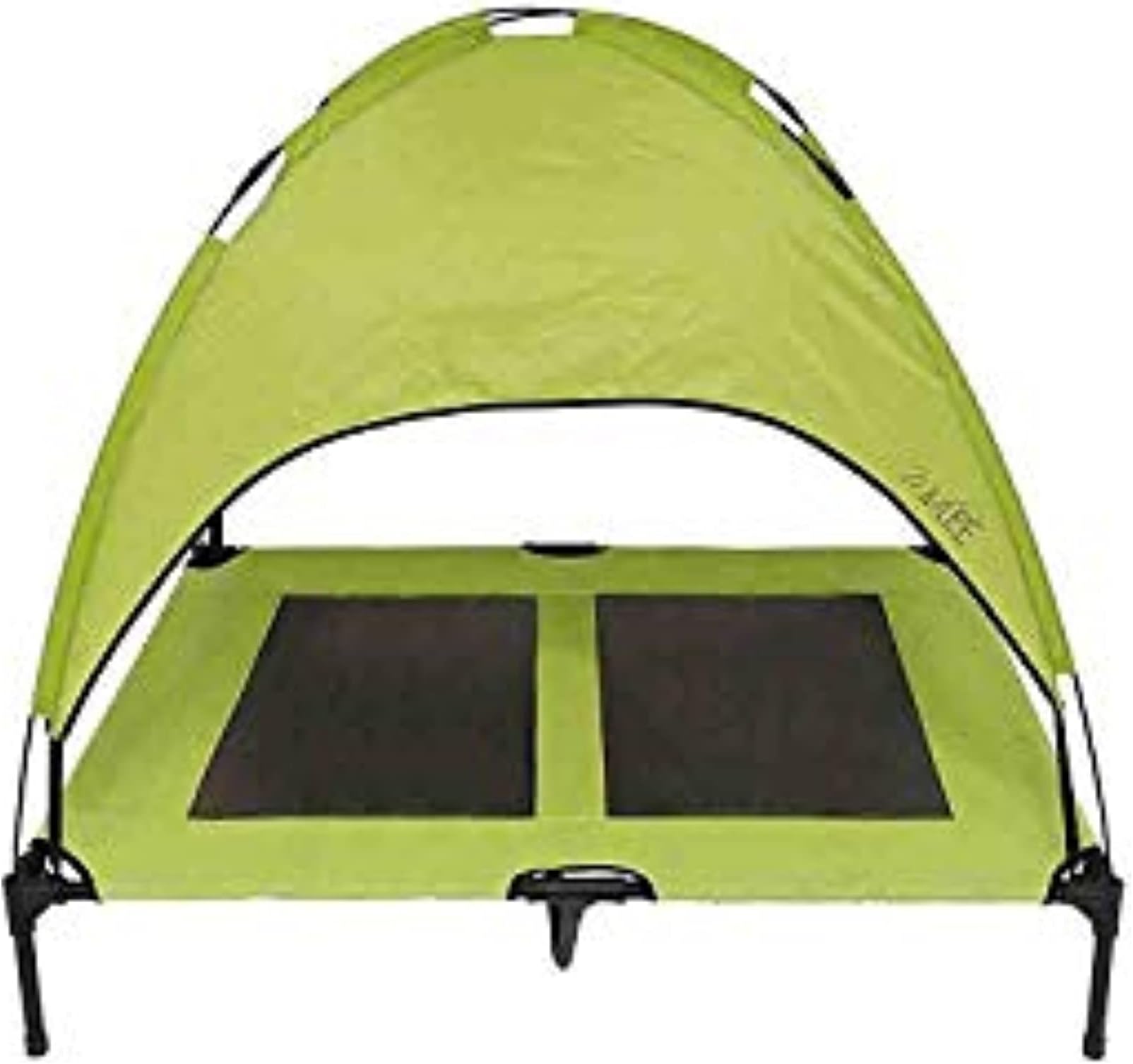 Amazon.com: Midlee Green Dog Cot with Canopy (30" x 36") : Patio, Lawn ...