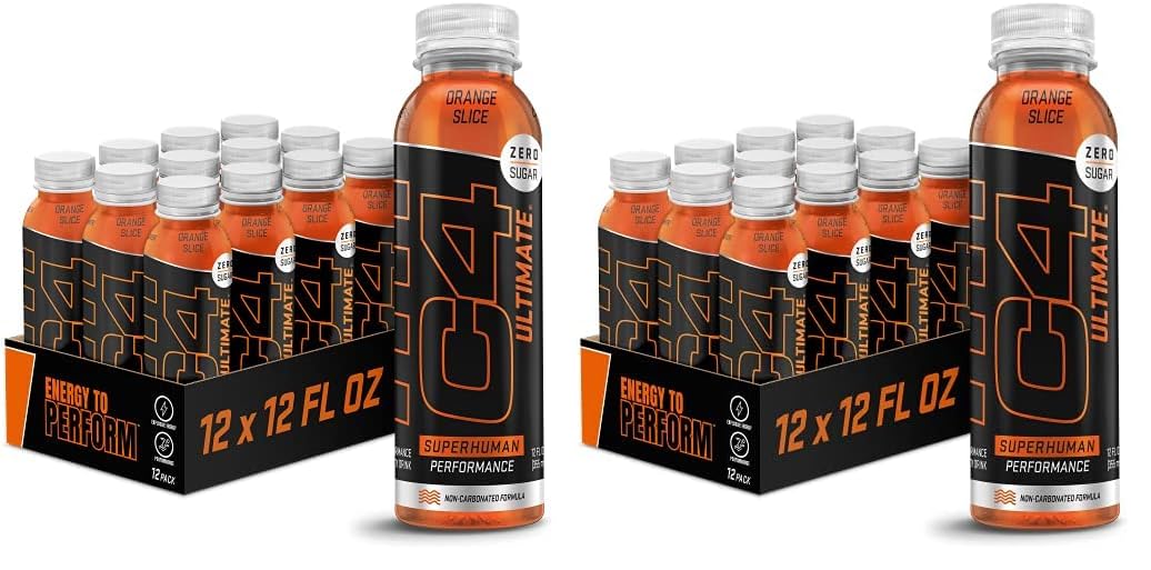 Amazon.com: C4 Ultimate Non-Carbonated Zero Sugar Energy Drink, Pre ...
