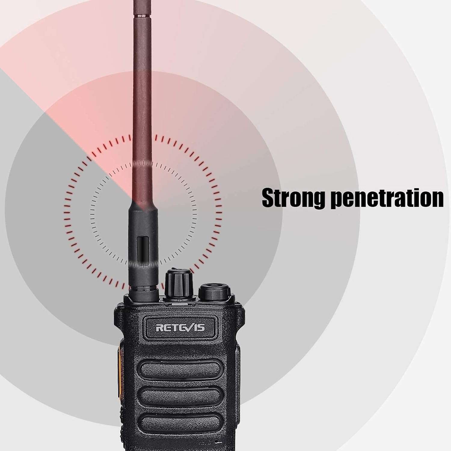 Retevis RT86 Radios de dos vías de largo alcance recargable y de alta ...