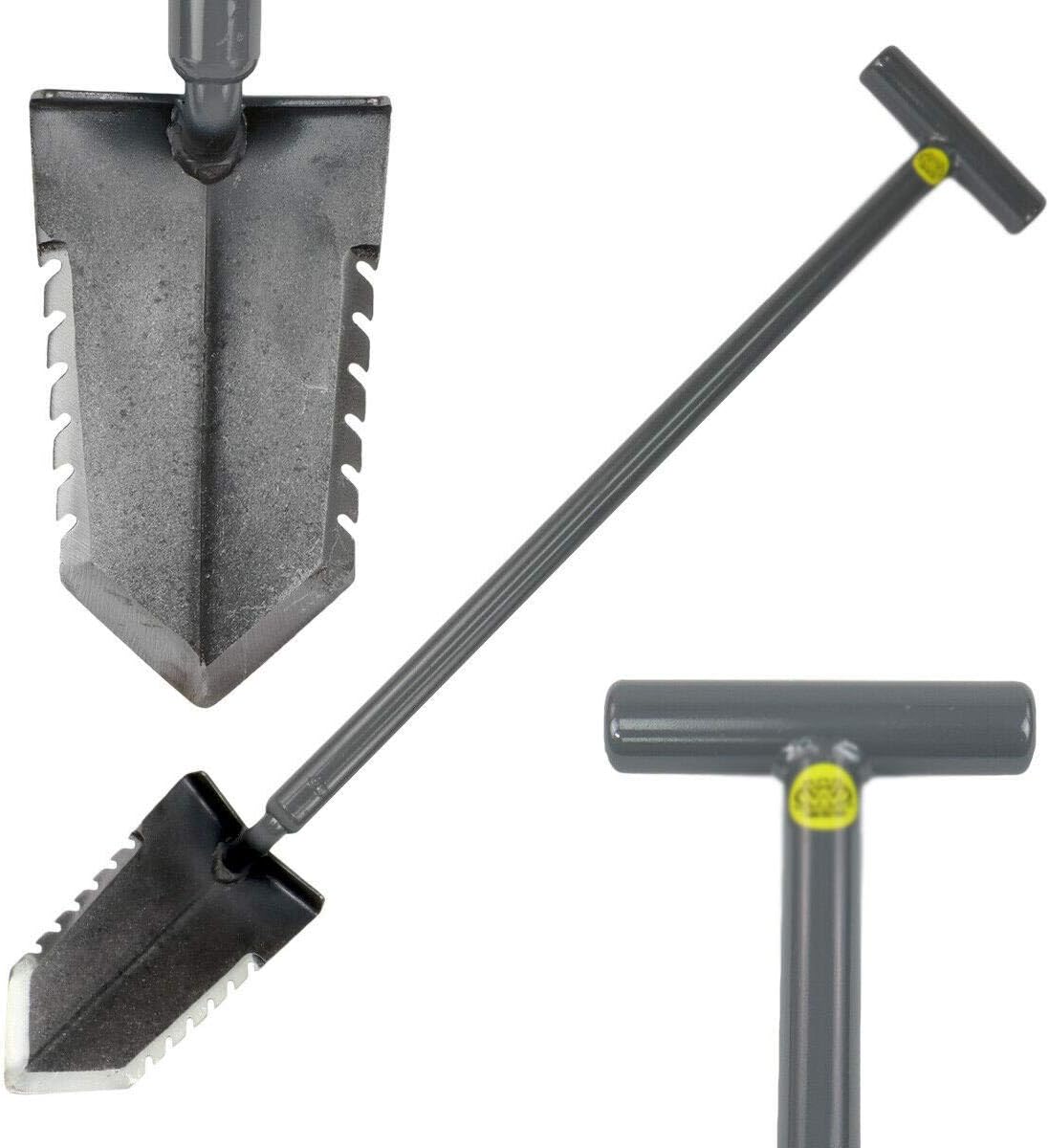 Amazon.com : Lil' Digger 29" Heavy Duty Small Double Serrated Shovel ...