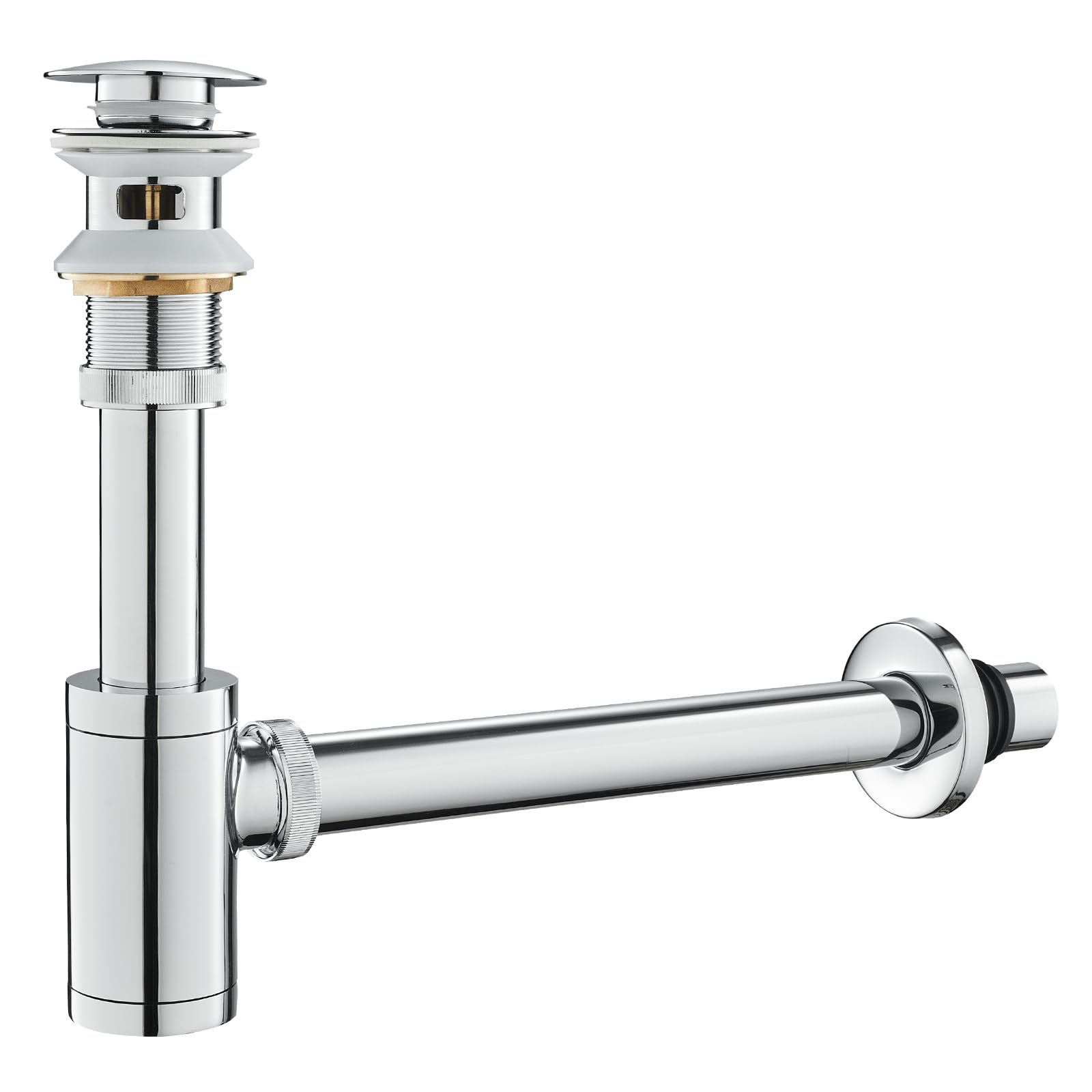 Snapklik.com : OUGOO Bathroom Sink P-Trap Complete Set, Adjustable 1-1/ ...