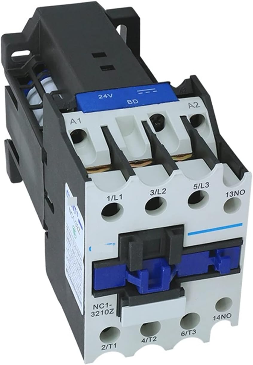 Amazon.com: SOBOUR NC1-3210Z 3201Z Rail Mount Contactor Industrial ...