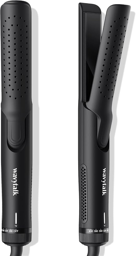 Amazon.com: Wavytalk Airflow Styler Curling Iron, Cool Curl, 360° Cool ...