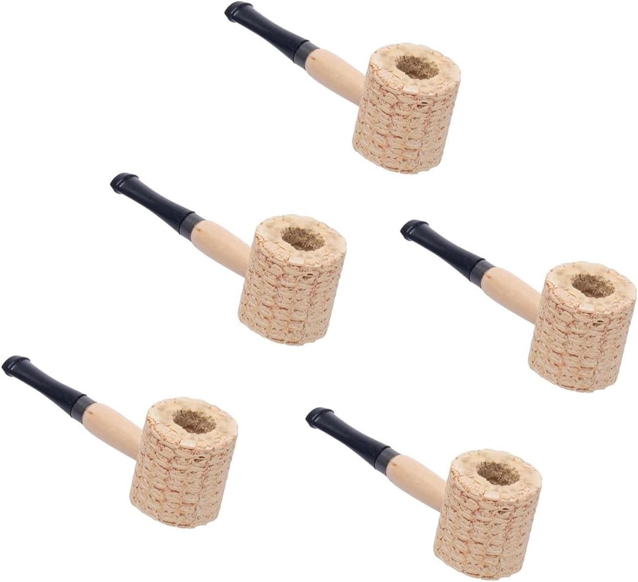 Amazon.com: Wdcfxy Natural Corn Cob Practice Pipes, Set of 5 : Health ...