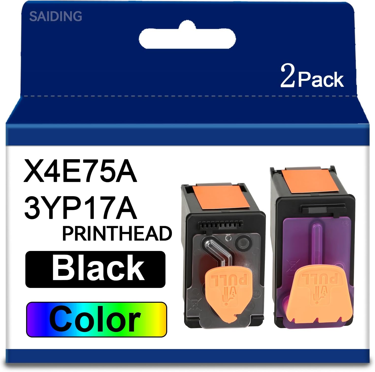 Amazon.com: SAIDING Compatible X4E75A 3YP17A PrintHead Replacement for ...