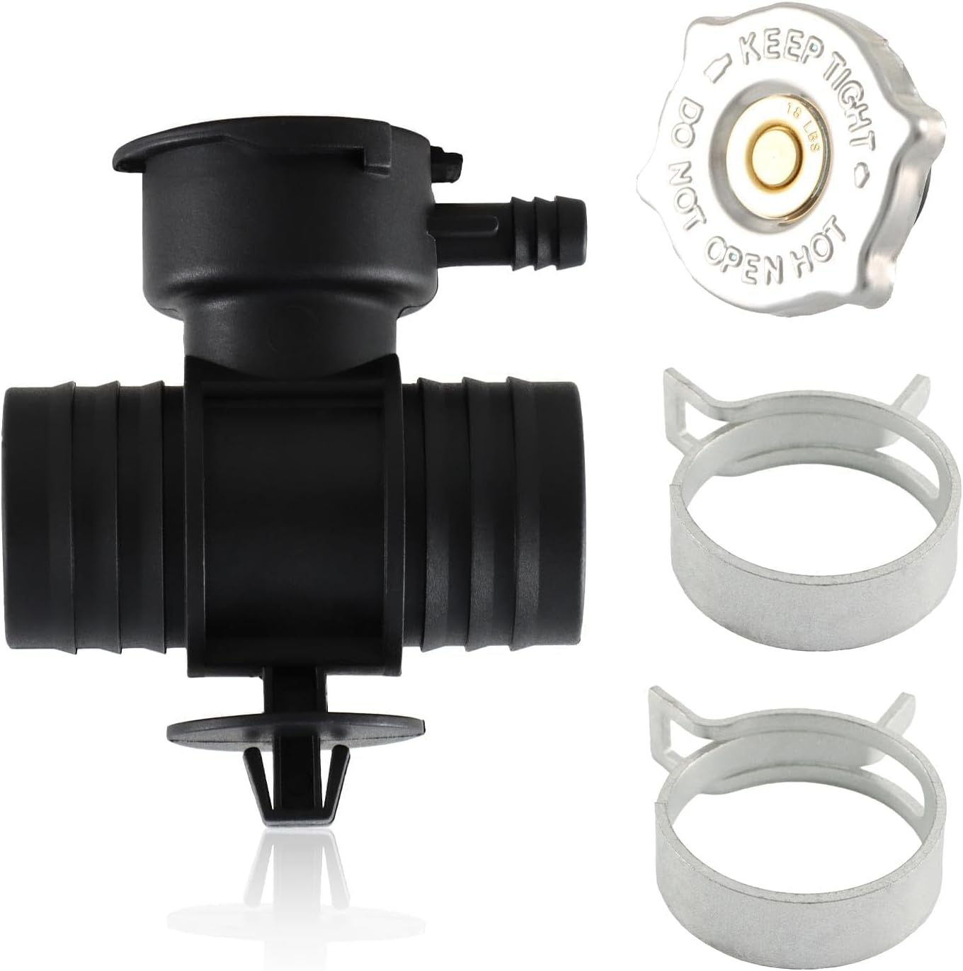 Amazon.com: Cooler Filler Neck Radiator Radiator Cap,Coolant Neck ...