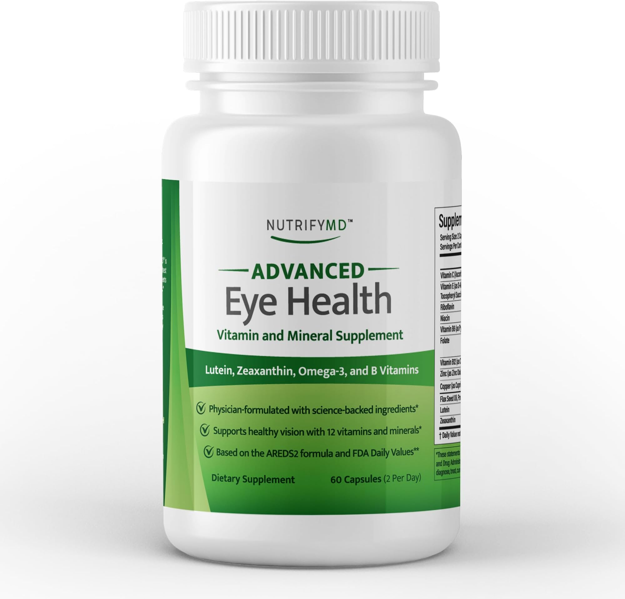 Amazon.com: Tru-Nature Vision Complex Lutein & Zeaxanthin, a Bundle of ...
