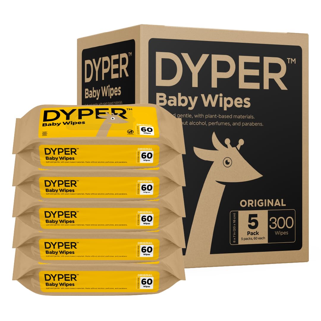 Amazon.com: DYPER Viscose from Bamboo Baby Wet Wipes | 99.9% Water ...