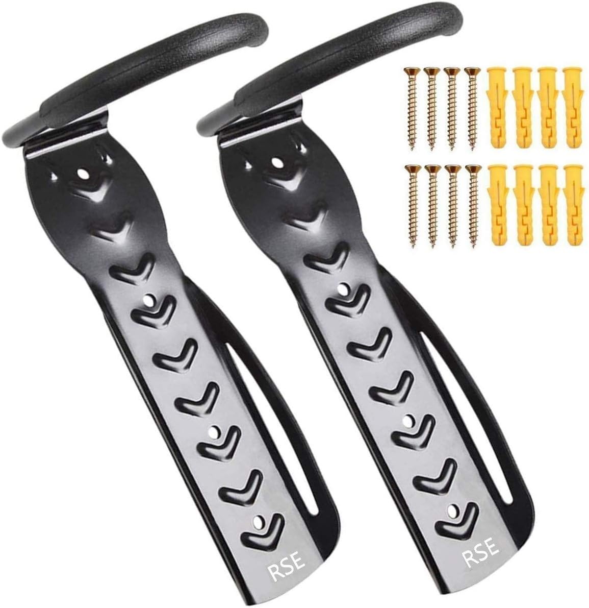 Bike Wall Mount Garage Hook Storage Rack Heavy Duty Bicycle Adjustable ...