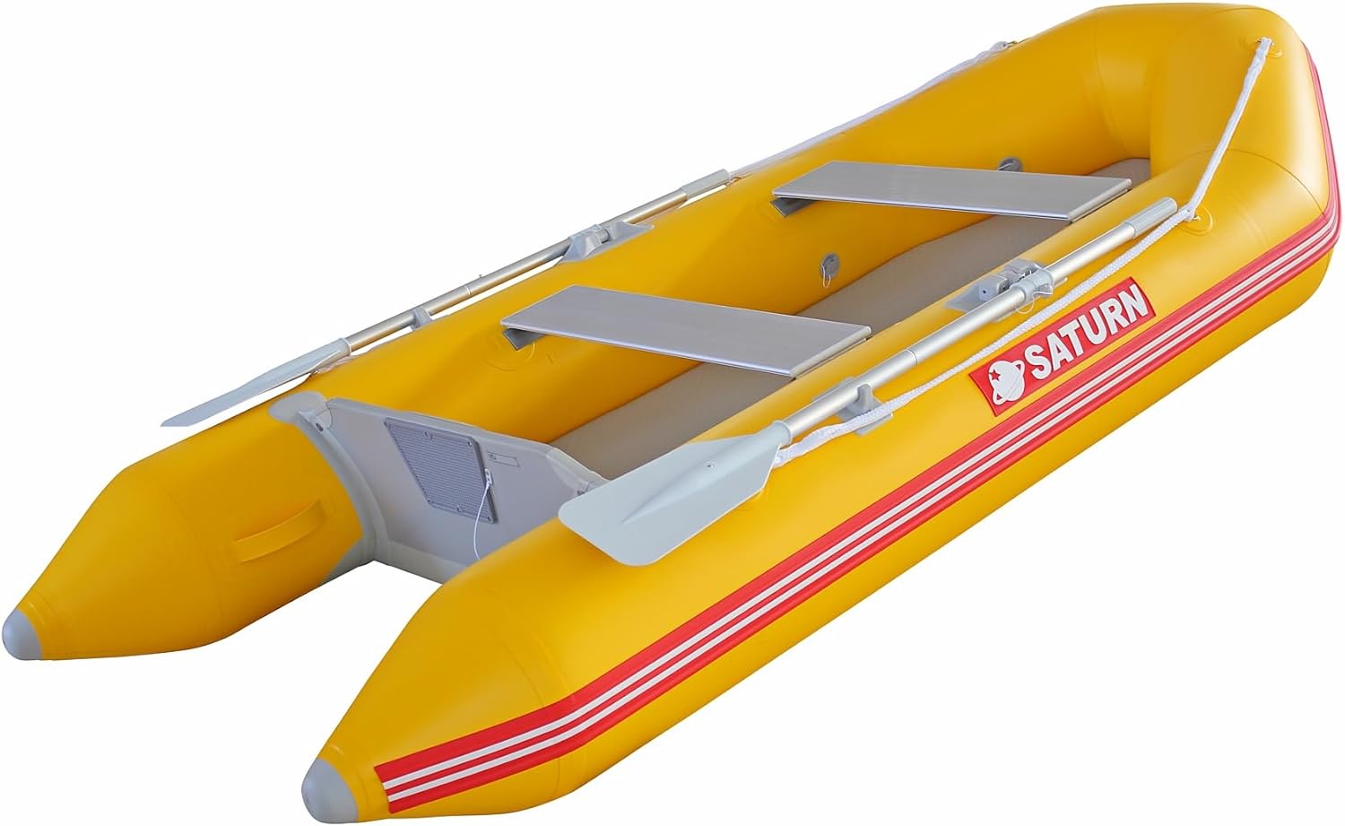 Amazon.com : 9.6' Saturn CB290 Budget Inflatable Boat. Yellow Color ...