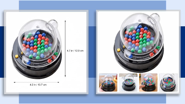 Watch Electric Lotto Ball Machine on Amazon Live