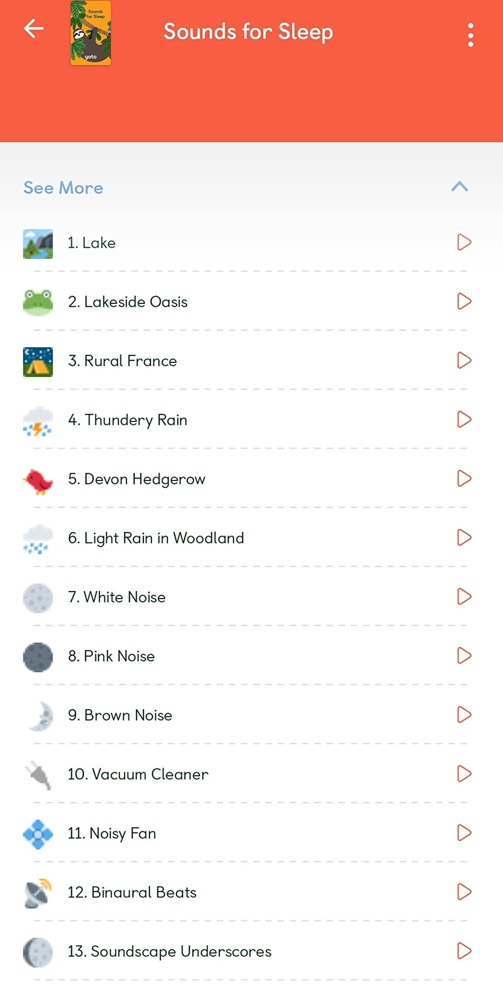 Yoto Sounds for Sleep – Kids Audiobook Card for Use with Yoto Player ...