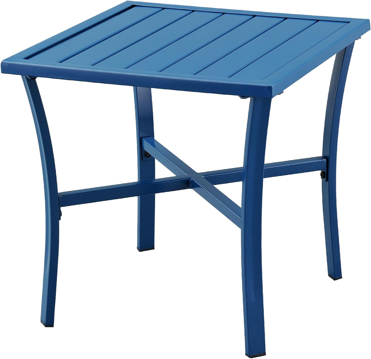 Amazon.com: ZOTORUN Outdoor Steel Side Table End Table for Patio ...