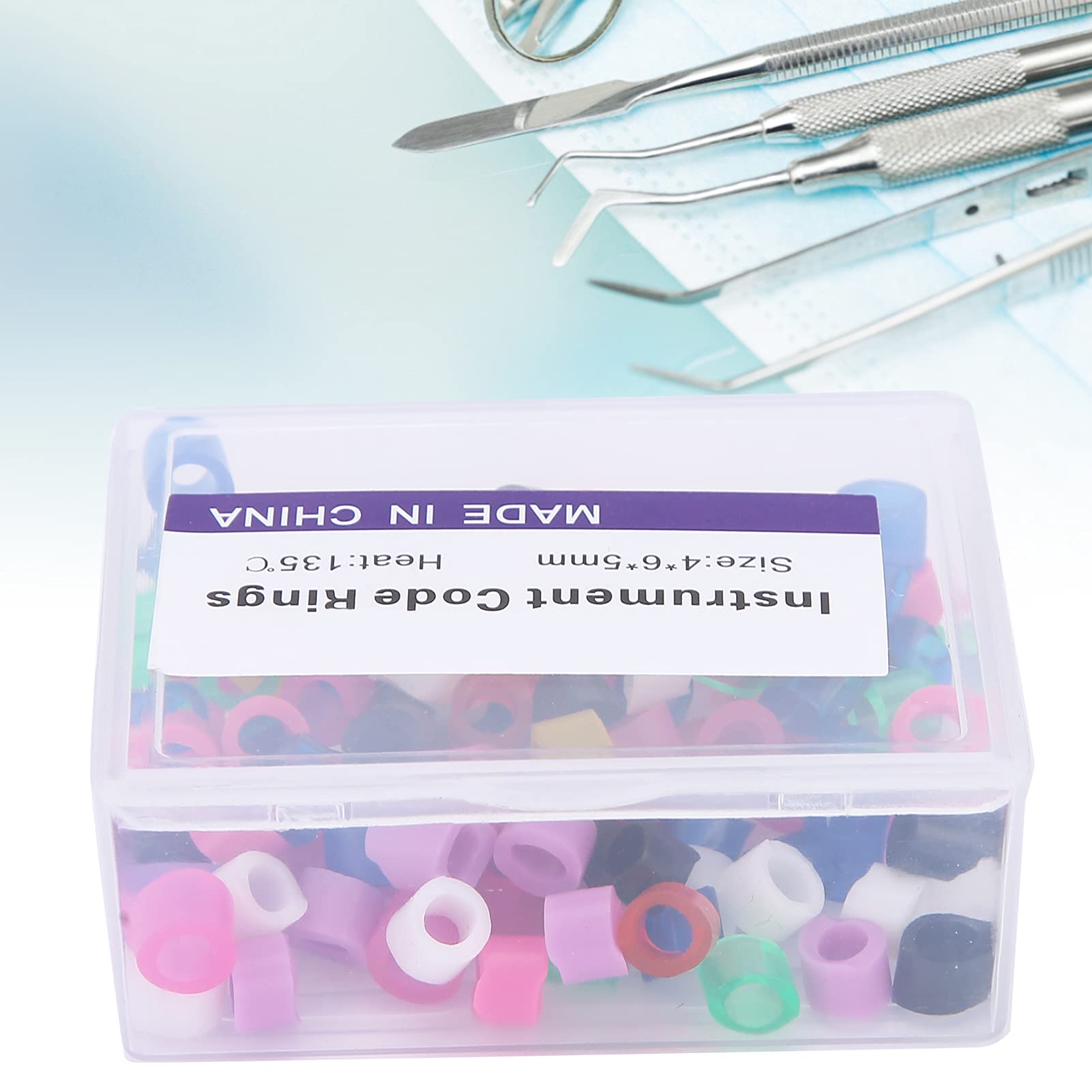 Snapklik.com : Color Code Band, Silicone Color Code Rings, Dental Color ...