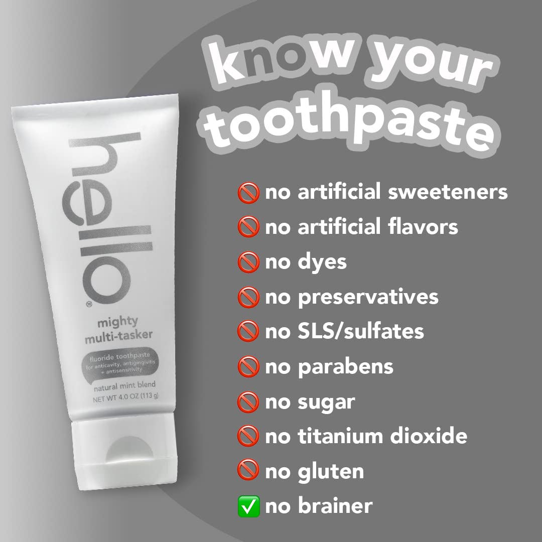Snapklik.com : Hello Mighty Multitasker Fluoride Toothpaste, 8-in-1 ...