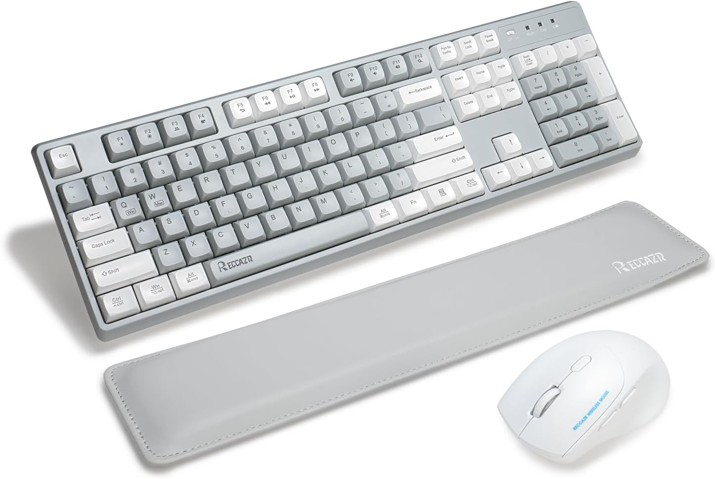 Amazon.com: Wireless Keyboard and Mouse Combo,EarlyLit 2.4G Full-Sized ...