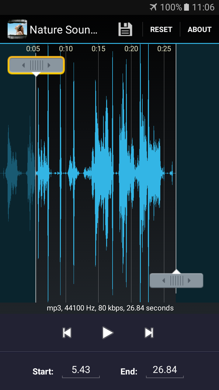 Nature Sounds Ringtones - App on Amazon Appstore