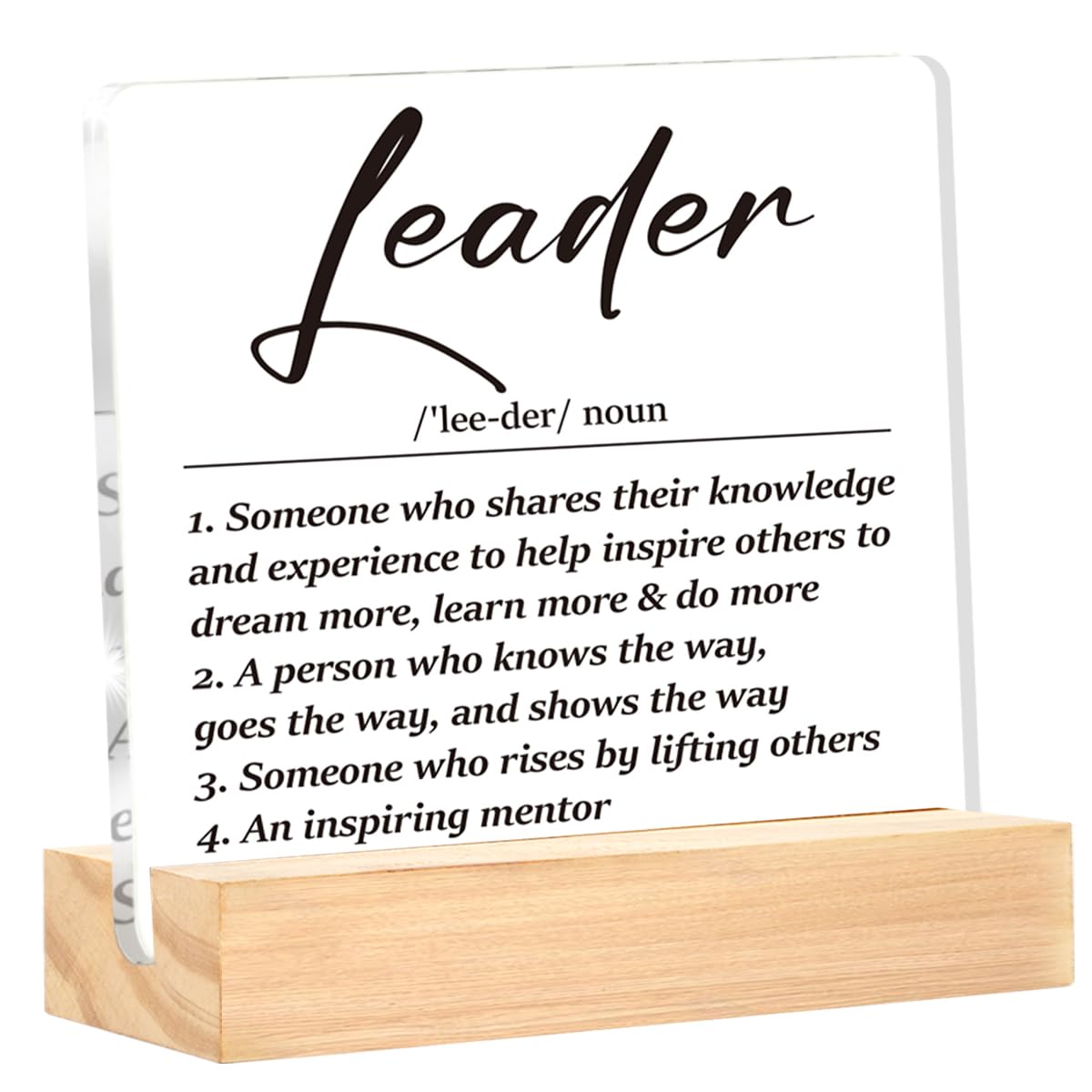Amazon.com: Leadership Gifts Leader Gifts for Men Women Appreciation ...