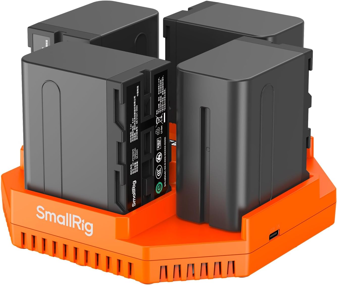Amazon.com: SmallRig NP-F970 Camera Battery Charger, with PD 100W Fast ...