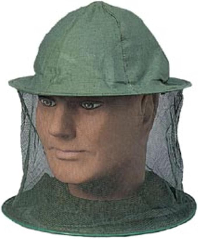 Amazon.com: Olive Drab Mosquito Hoop Insect Repllent Head Net : Health ...