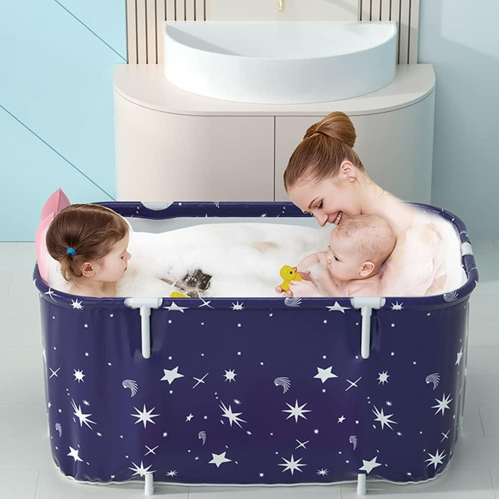 Amazon.com: portable folding bathtub soaking tub, portable folding ...